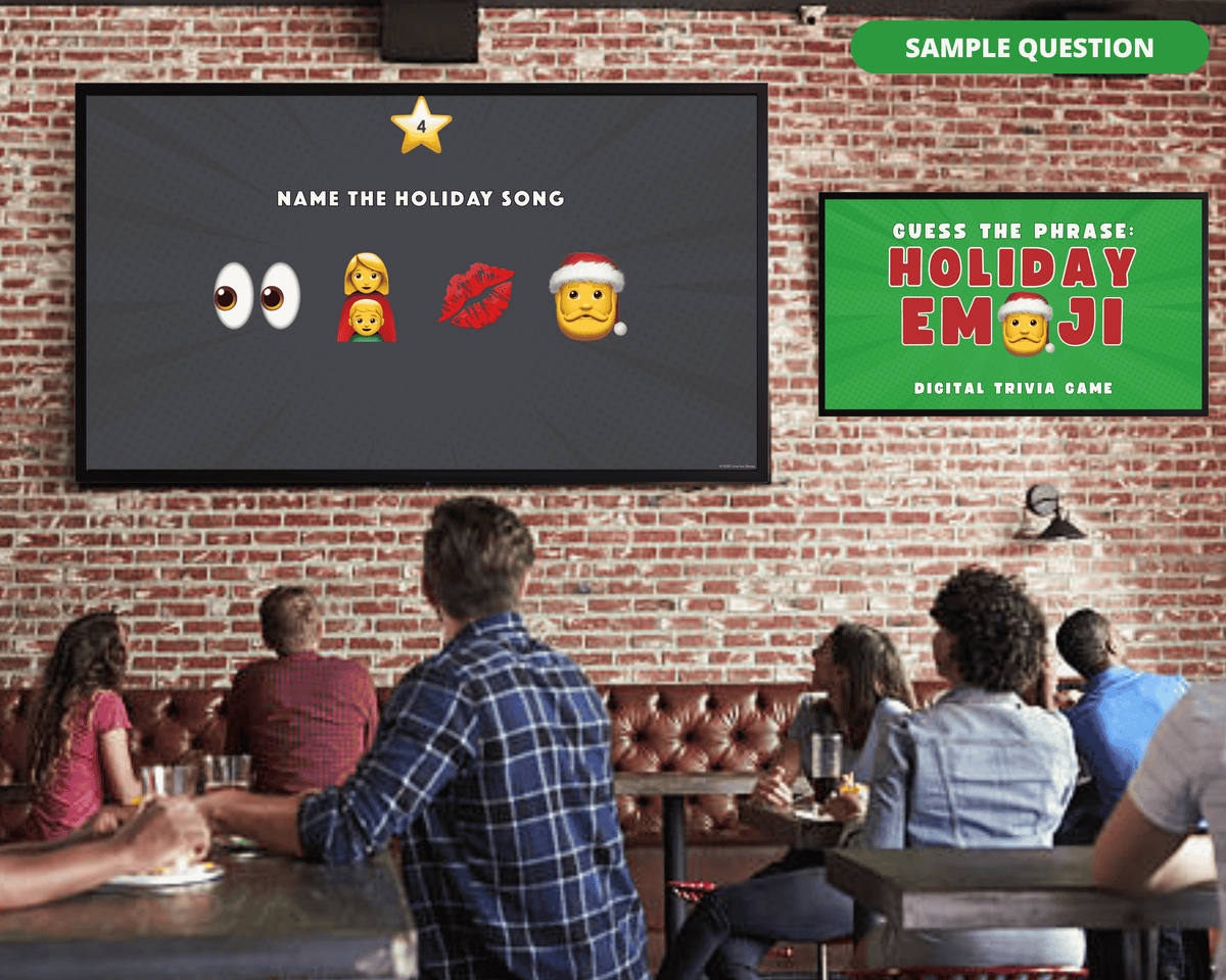 Guess the Emoji Phrase Digital Trivia Game – Trivia Fox Games