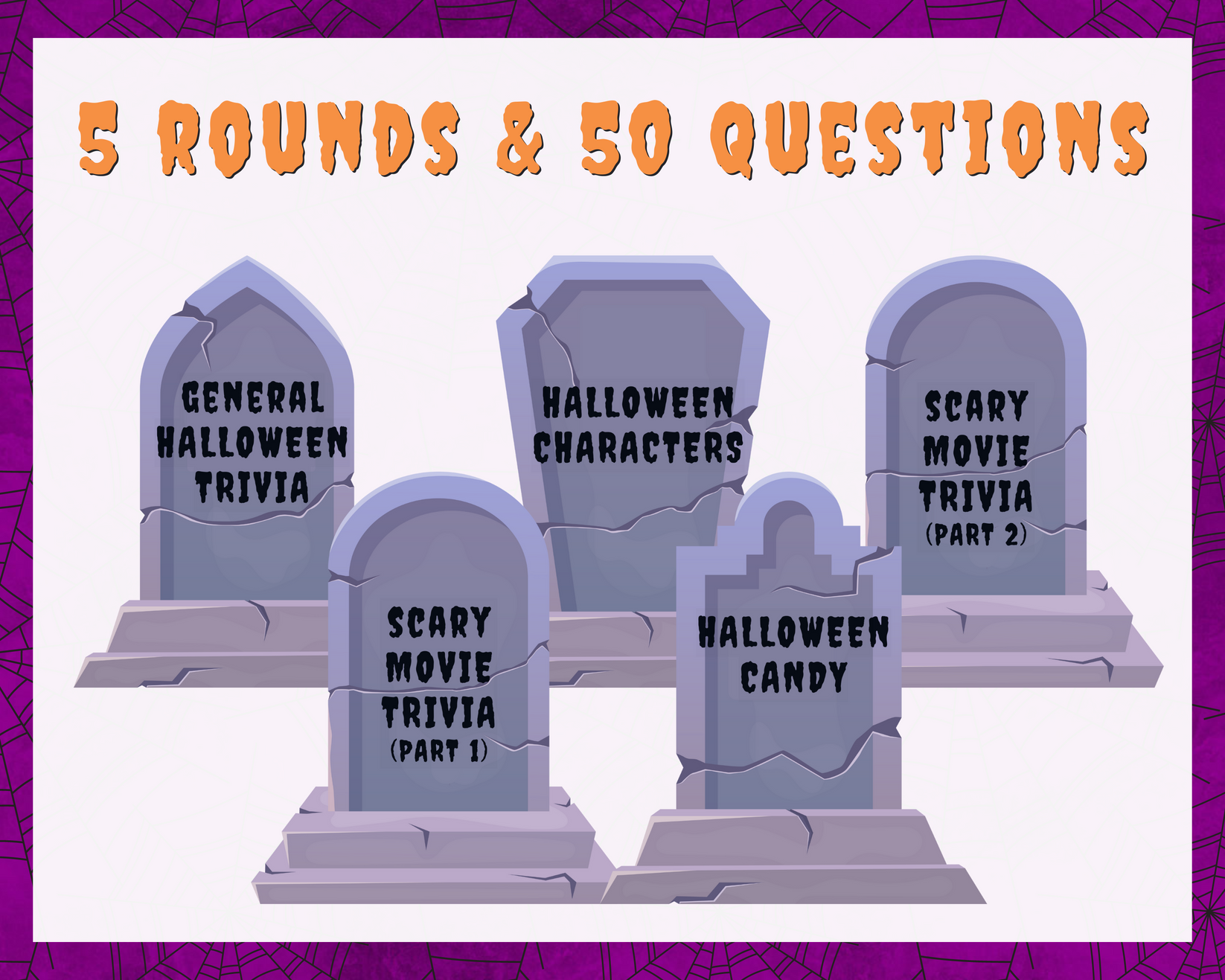 Halloween Trivia Printable Game – Trivia Fox Games