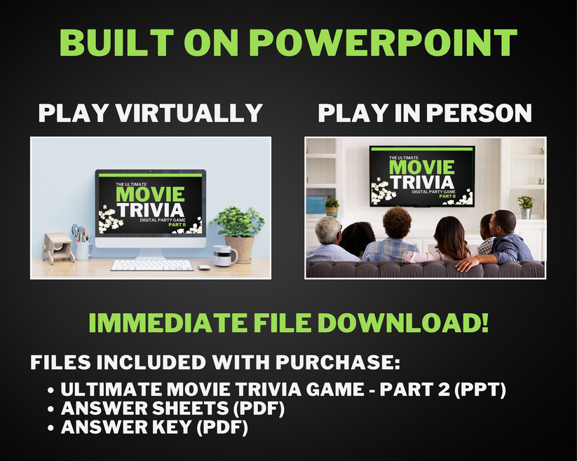 Movie Trivia Digital Game (Part 2) – Trivia Fox Games