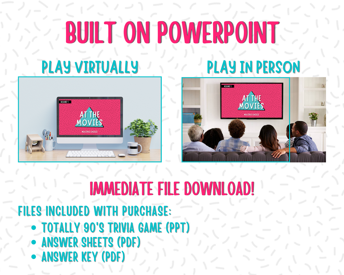 Totally 90's Trivia Digital Game – Trivia Fox Games