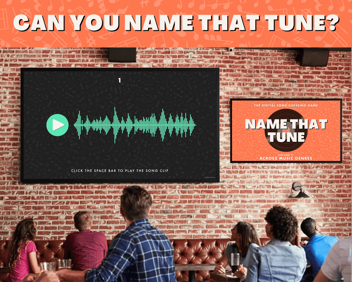 Name That Tune Digital Game: Music Genres – Trivia Fox Games