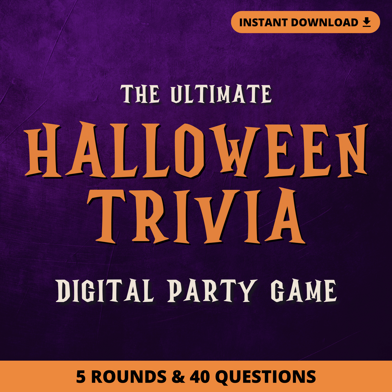 Halloween Trivia Digital Party Game – Trivia Fox Games