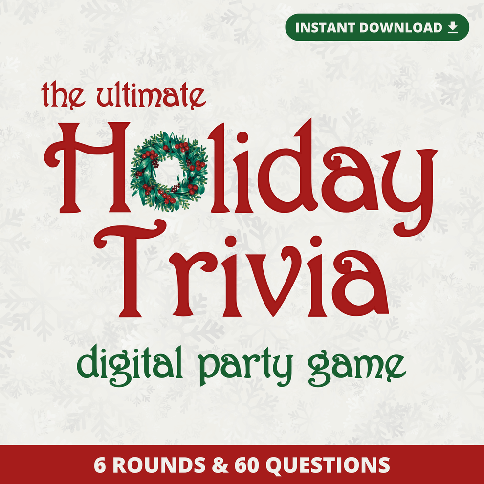 Holiday Trivia Digital Party Game – Trivia Fox Games