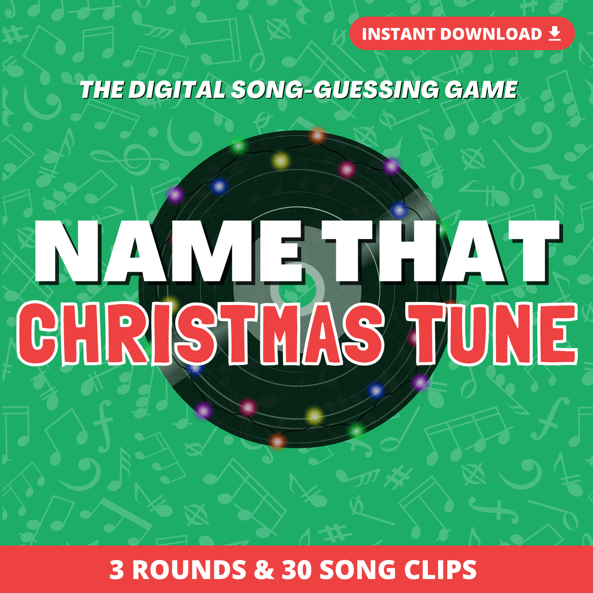 Name That Christmas Tune Digital Party Game – Trivia Fox Games