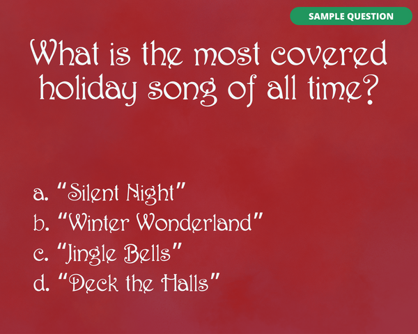 HOLIDAY TRIVIA DIGITAL GAME – Trivia Fox Games